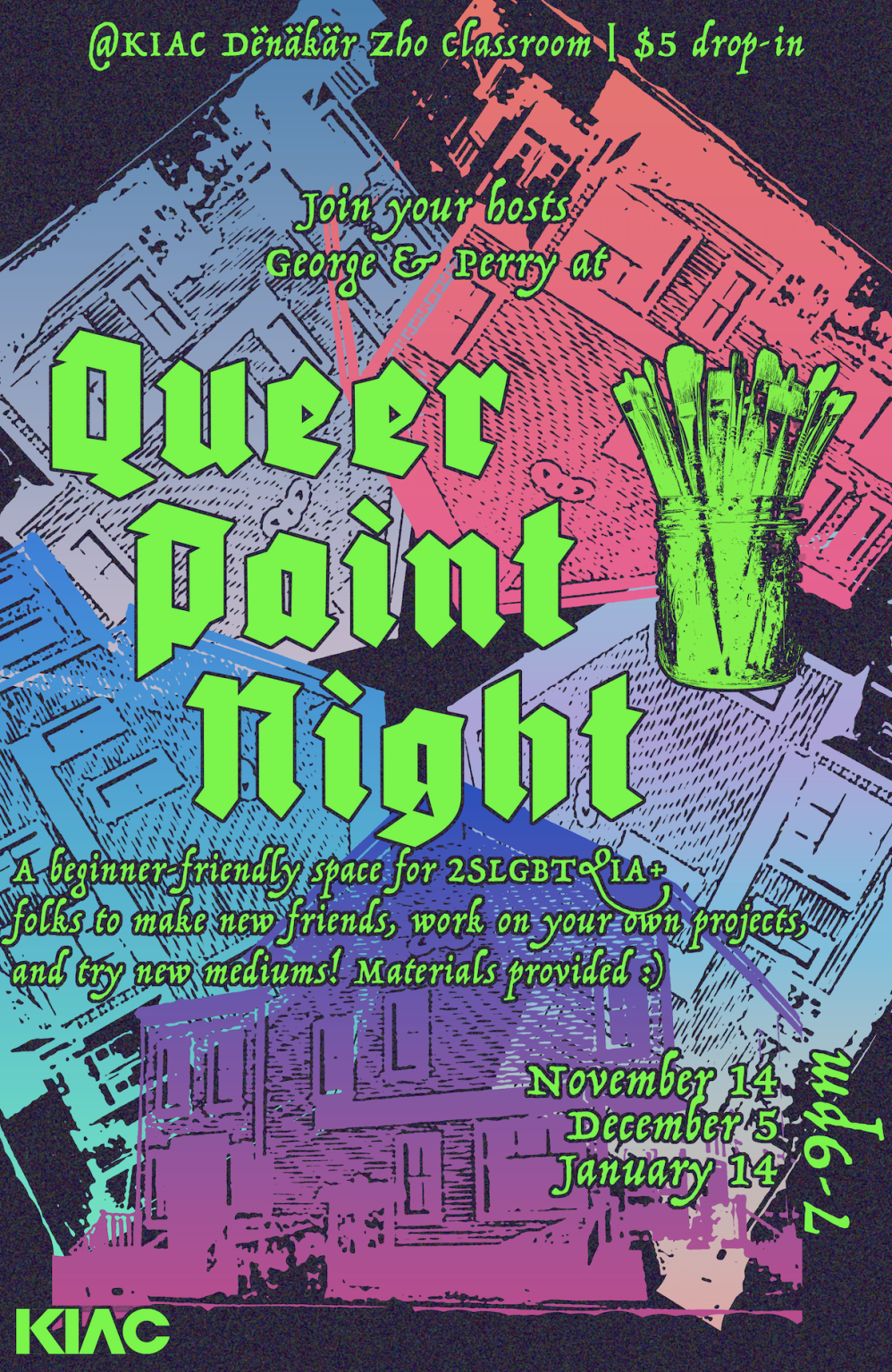 Queer Paint Night – KLONDIKE INSTITUTE OF ART & CULTURE